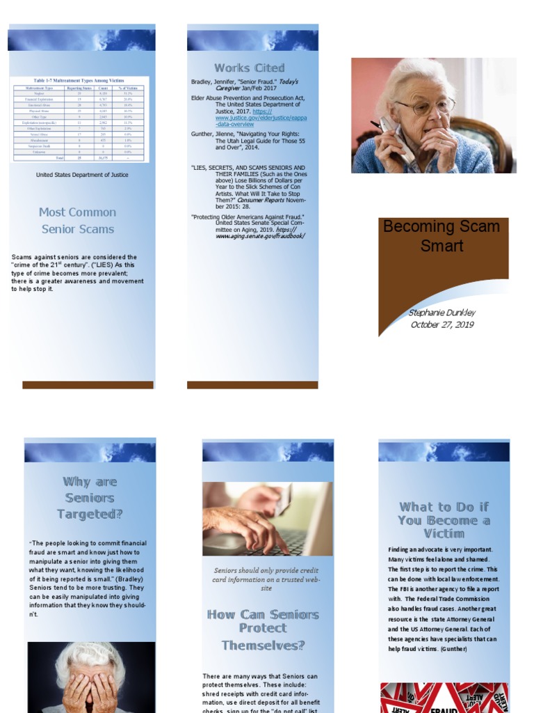 Becoming Scam Smart: Most Common Senior Scams | PDF | United States ...