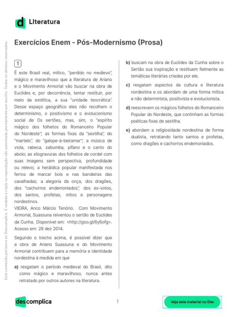 Exerc 4 | PDF | Idiomas