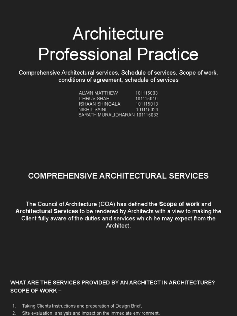 Architecture Professional Practice | PDF | Indemnity | Architect