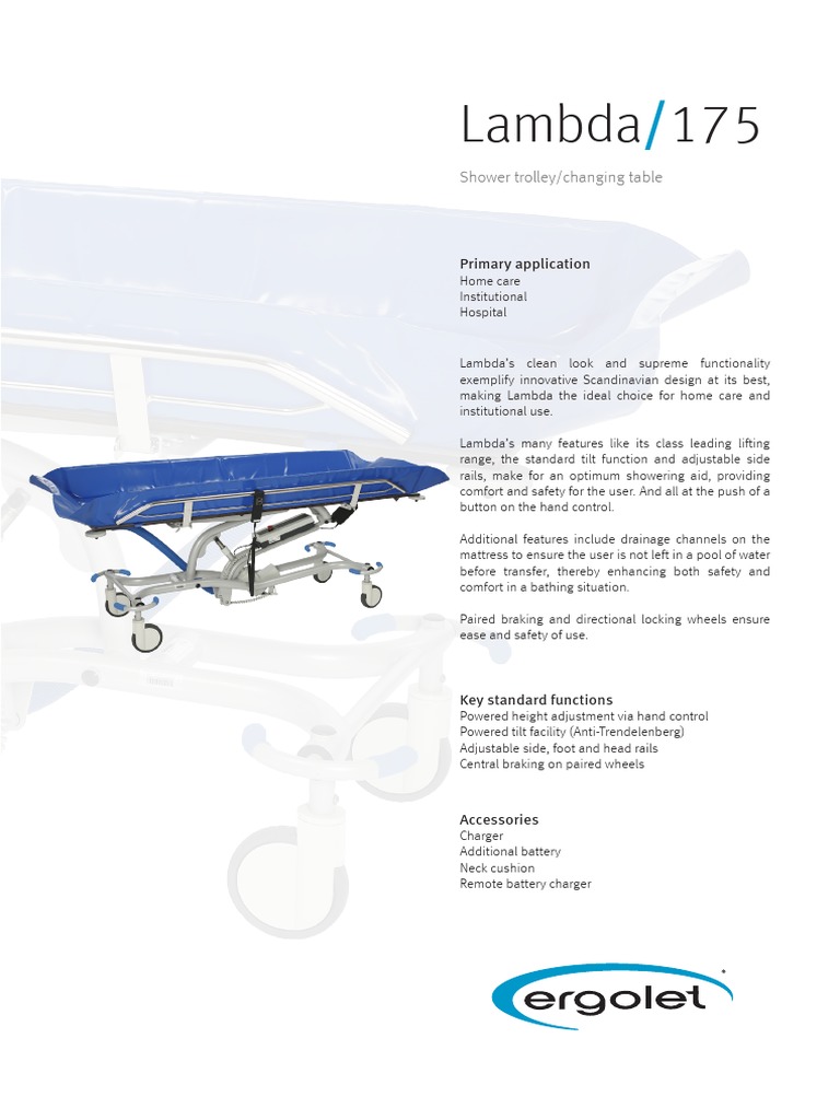 Ergolet - LAMBDA 175 | PDF | Manufactured Goods | Nature