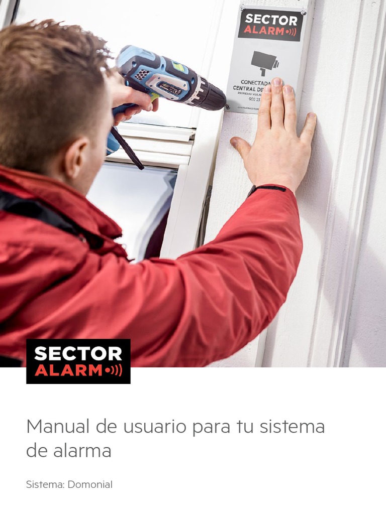 User Manual Sector Alarm Kit Estandar 2019 | PDF | Alarma de seguridad ...