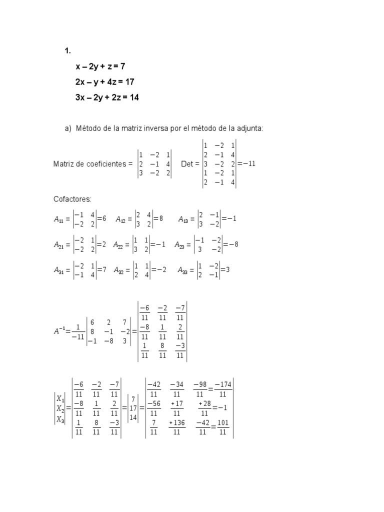 Ejercicios Algebra. U4 | PDF | Teaching Methods & Materials