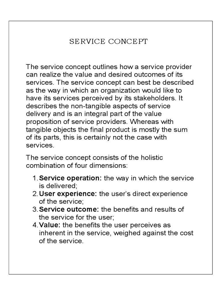 Models of Service Marketing | PDF | Taxicab | Concept
