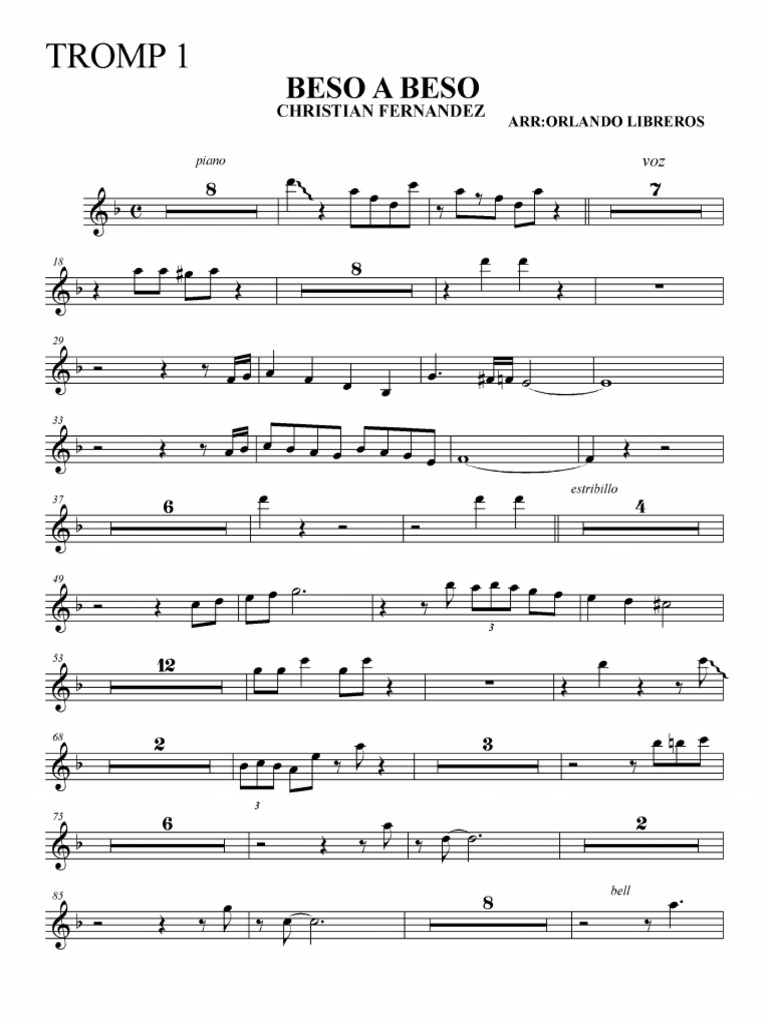 Beso A Beso PDF | PDF