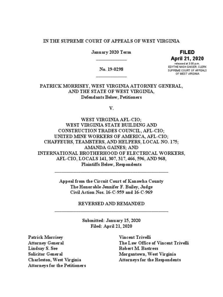 Right To Work | PDF | Right To Work Law | Wisconsin Circuit Courts