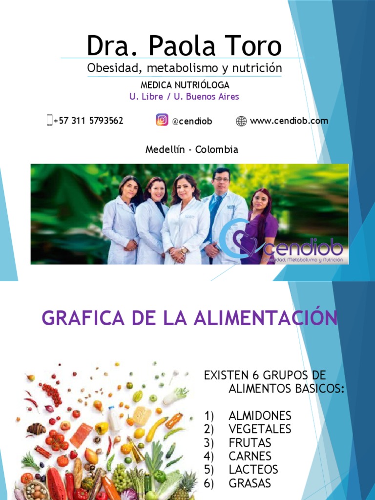 Nutricion Dra Paola Toro | PDF | Cirugía bariátrica | Obesidad