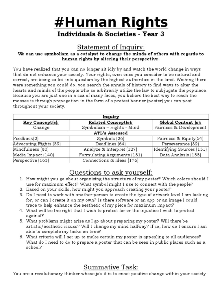 Human Rights Unit | PDF | Data | Evaluation