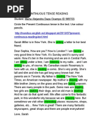 Past Perfect Reading Comprehension | PDF | Question | Syntax