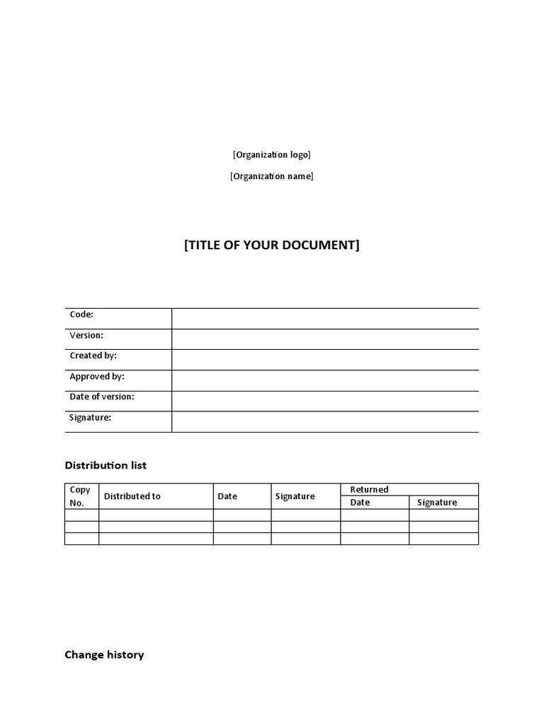 Document Management Guidelines | PDF | Technology & Engineering