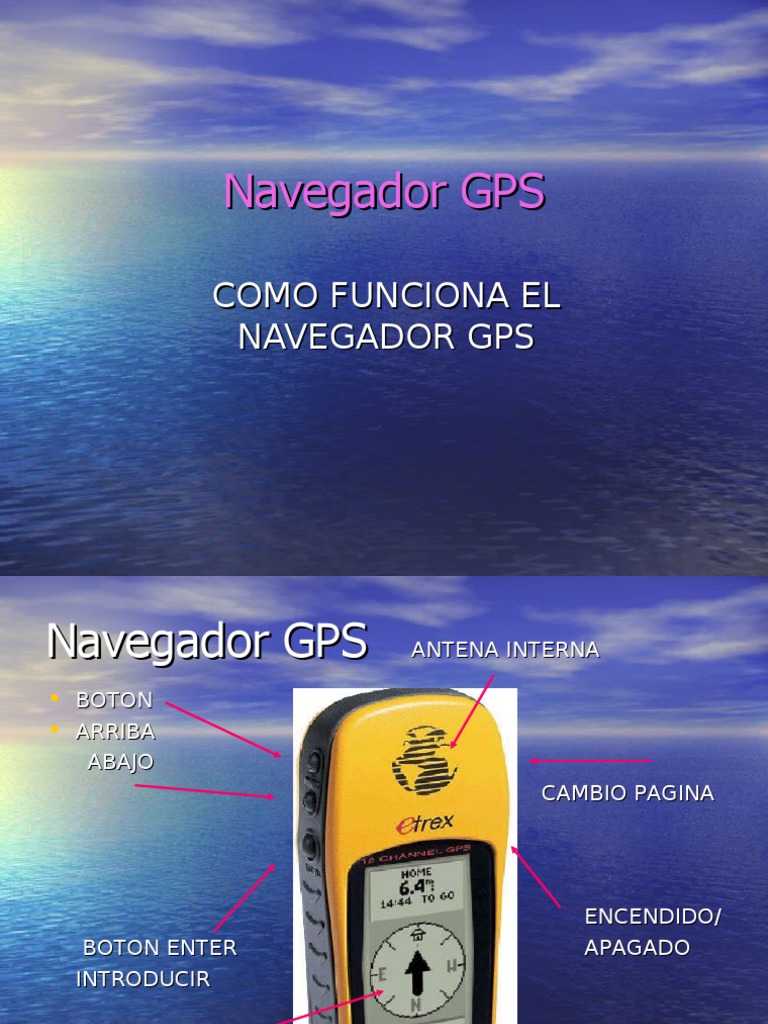 Navegador GPS | PDF | Sistema de Posicionamiento Global | Esfera
