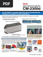 Hitachi U-4100 Brochure | PDF | Spectrophotometry | Reflectance