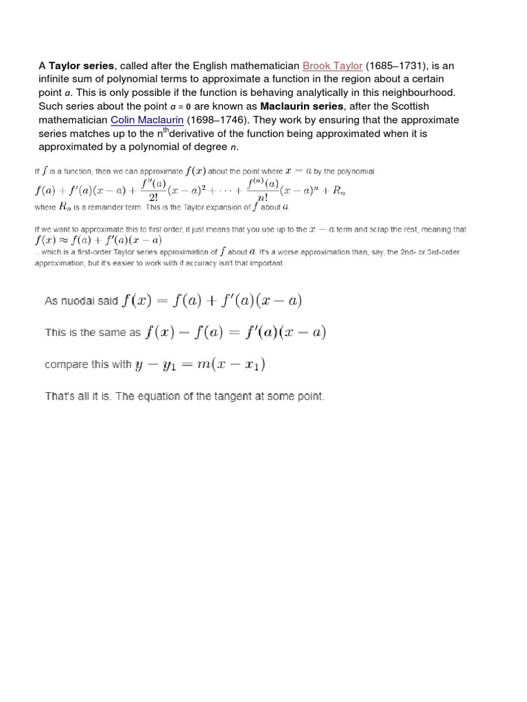 What does infinitely differentiable mean | PDF | Derivative | Calculus