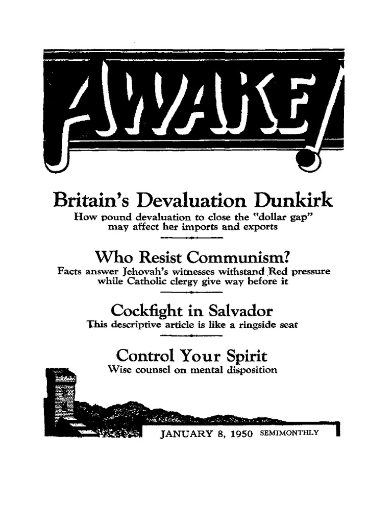 1950 Awake Magazine PDF | Download Free PDF | Migraine | Headache
