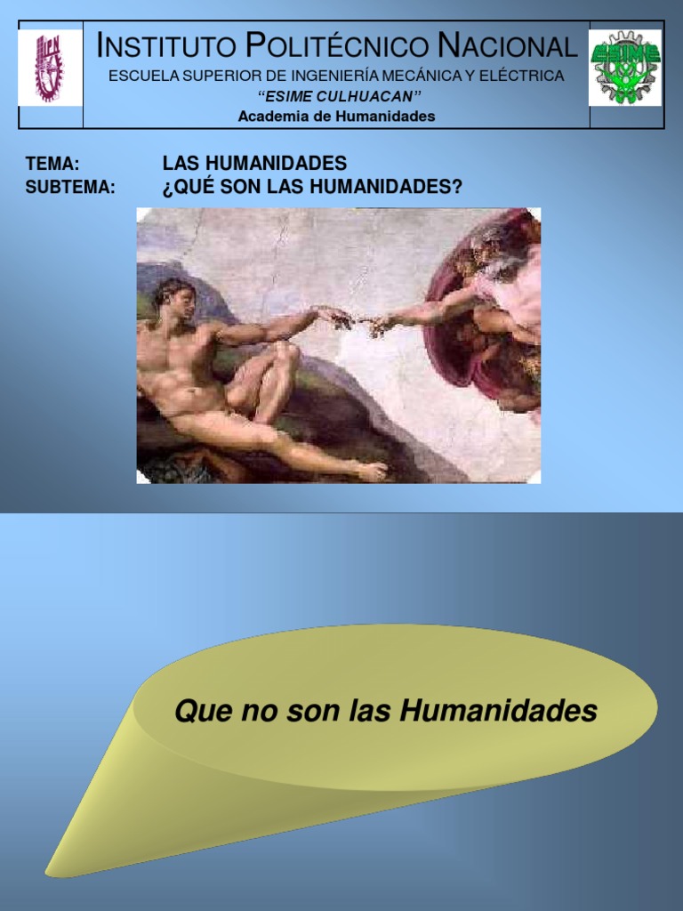 Que Son Las Humanidades | PDF | Humanidades | Conceptos psicologicos