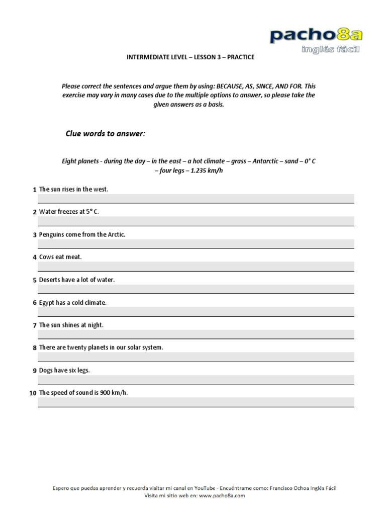 Sentence Correction Exercise Guide | PDF