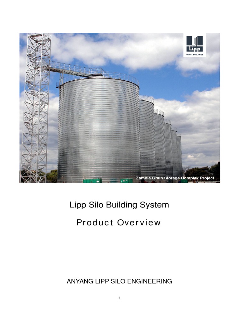 Lipp Silo Building System: Product Overview | PDF