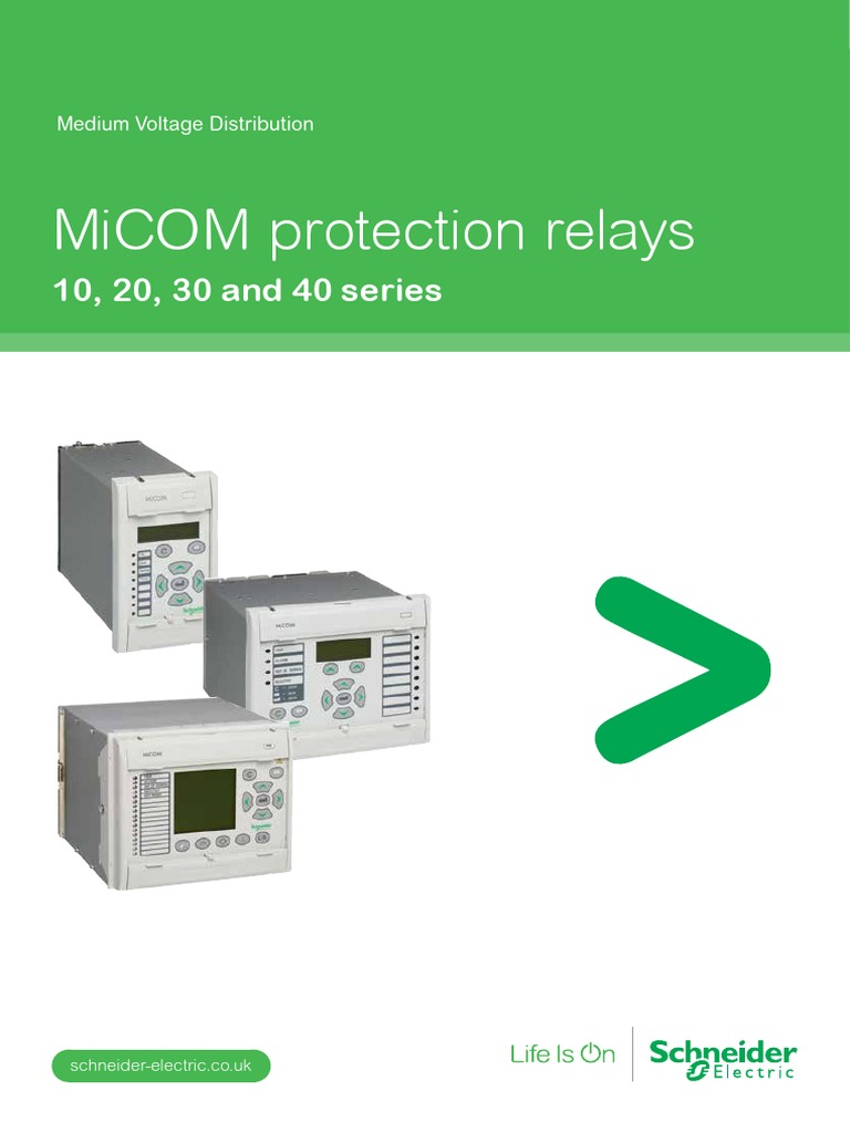 SE7511 MiCOM Web - Update | PDF | Relay | Scada