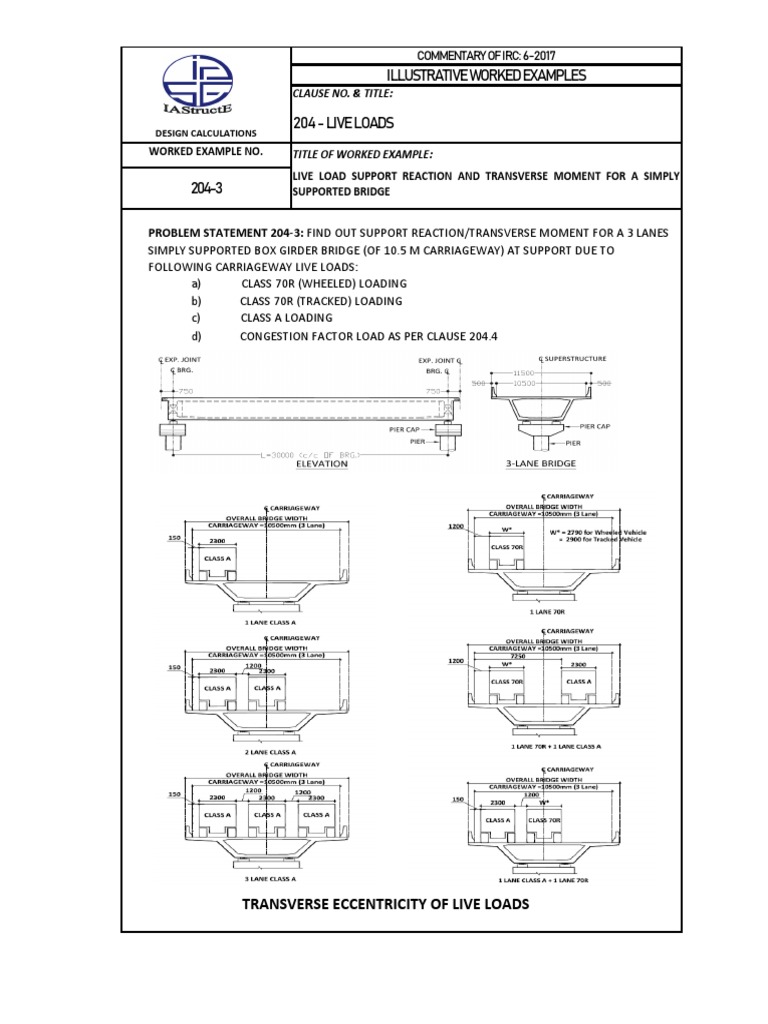 Illustrative Worked Examples | PDF | Civil Engineering | Transport