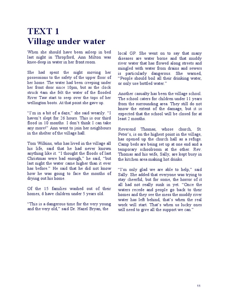 Handout 2 | PDF | Weather Events | Flood