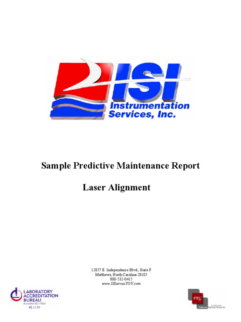 Sample Laser Alignment Report | PDF | Applied And Interdisciplinary ...