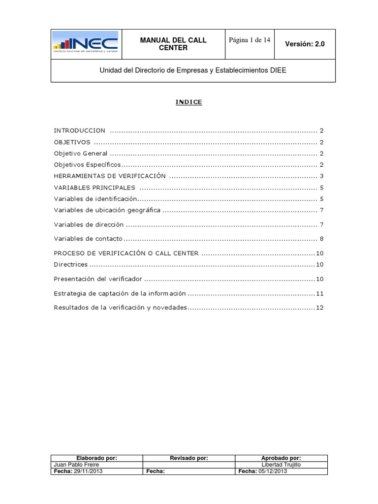 Manual de Call Center v2 PDF | PDF | Business | Science