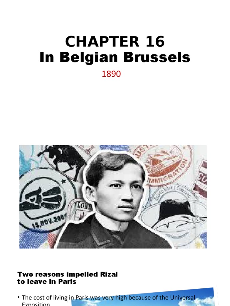 Rizals Time at Belgian | PDF
