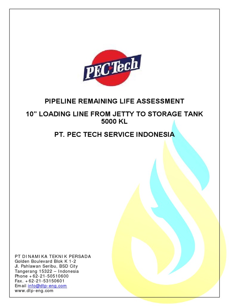 Draft Report Rla Pipeline Pdf Pdf Pipeline Transport Corrosion