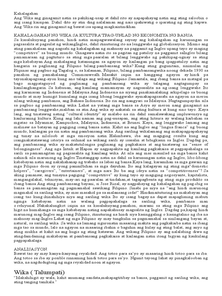 Talumpati | PDF