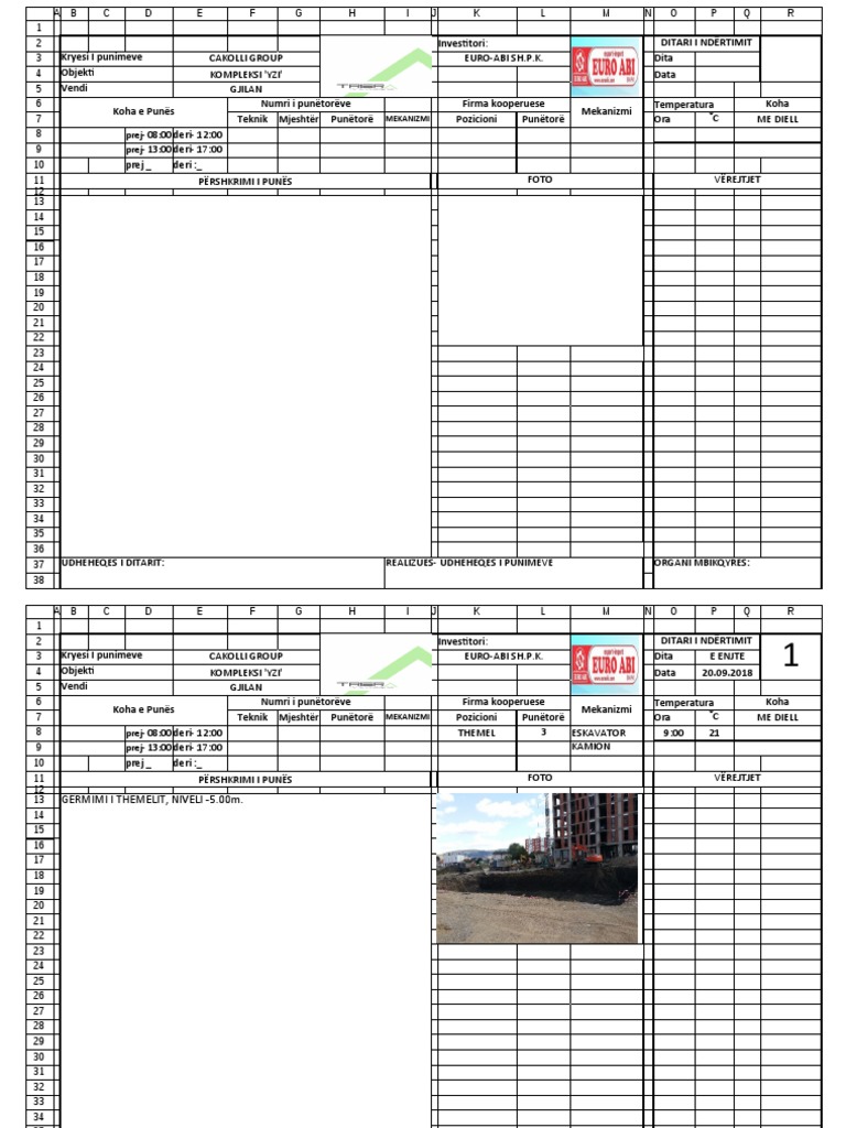 Ditari - Ndertimor | PDF