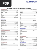 Airbus A320-A321 - Normal Checklist - v0.6.8 | PDF | Aviation ...