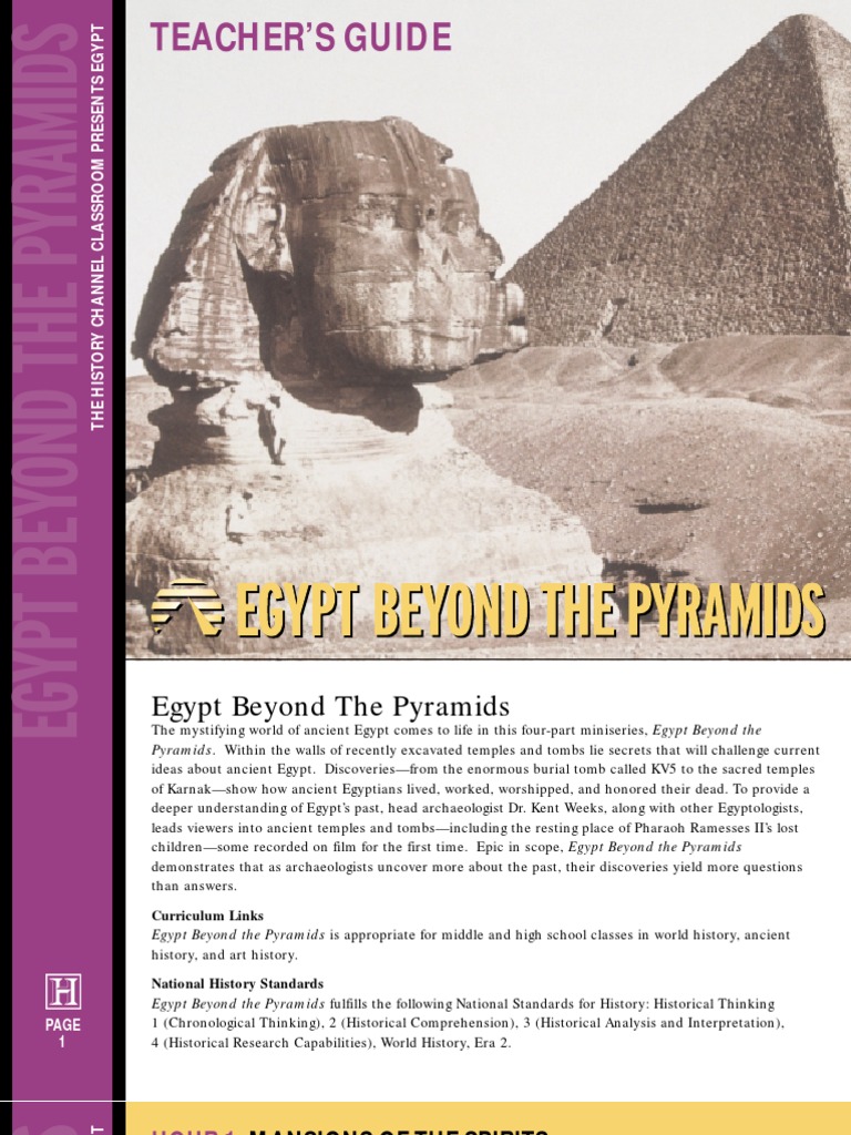 Egypt Pyramid Teacher Guide | PDF | Ancient Egyptian Religion | Ancient ...