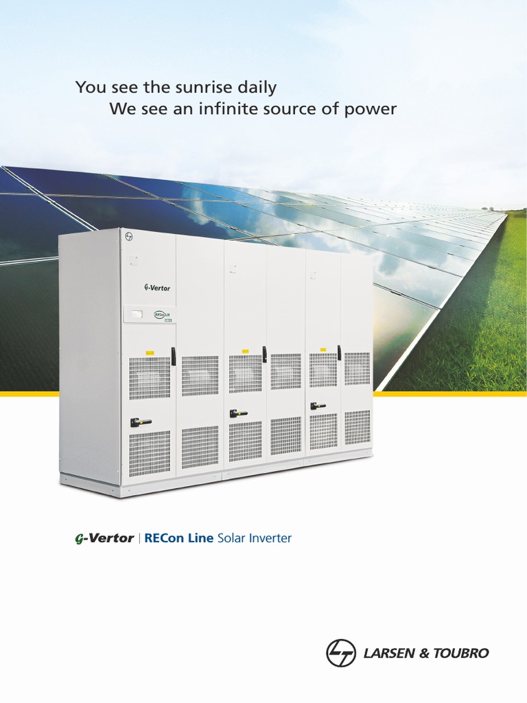 Solar Inverter Brochure 01012015 | PDF | Solar Power | Photovoltaics