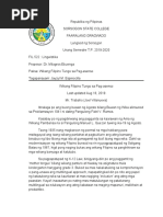 Oprning Remarks Buwan Ng Wika 2025 | PDF