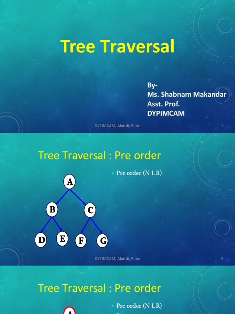 Tree Traversal Pdf Mathematical Logic Computer Programming