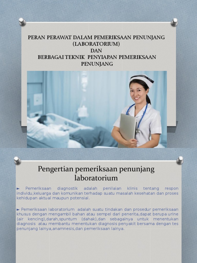 Peran Perawat dalam Pemeriksaan Laboratorium | PDF