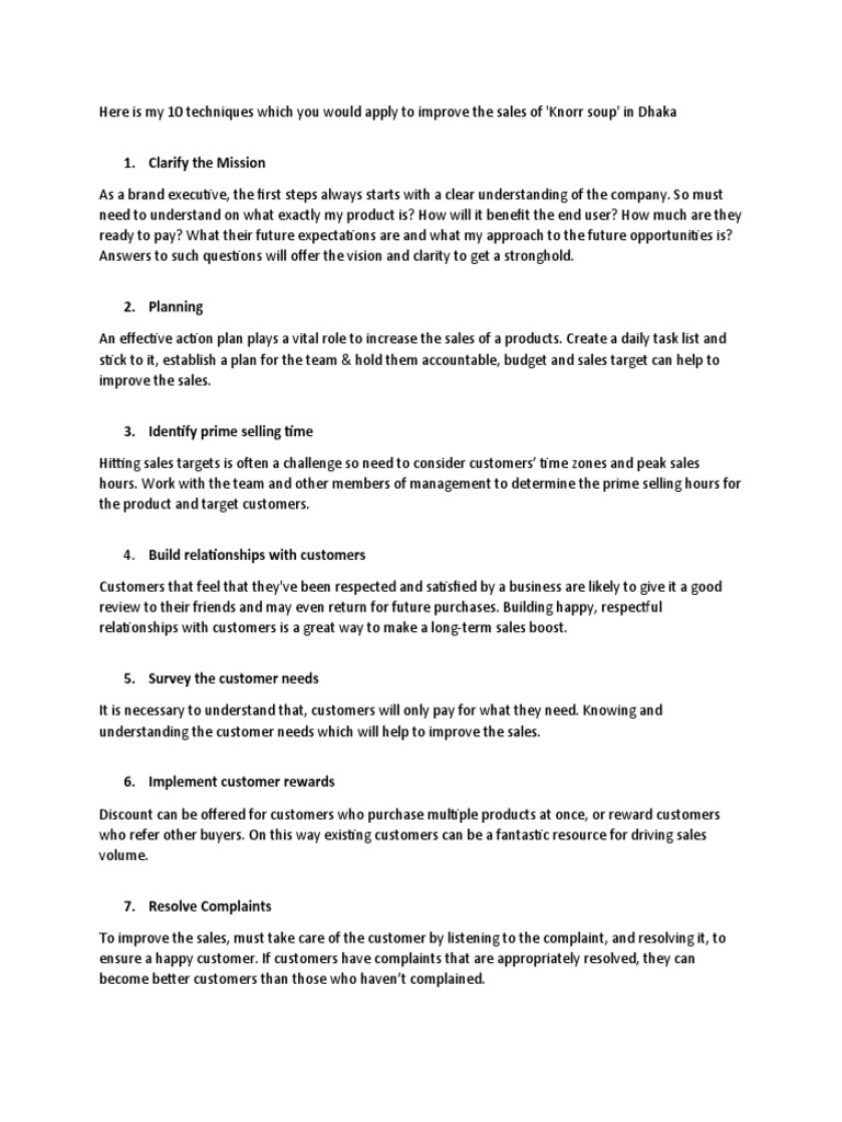 Clarify The Mission | Download Free PDF | Sales | Social Media