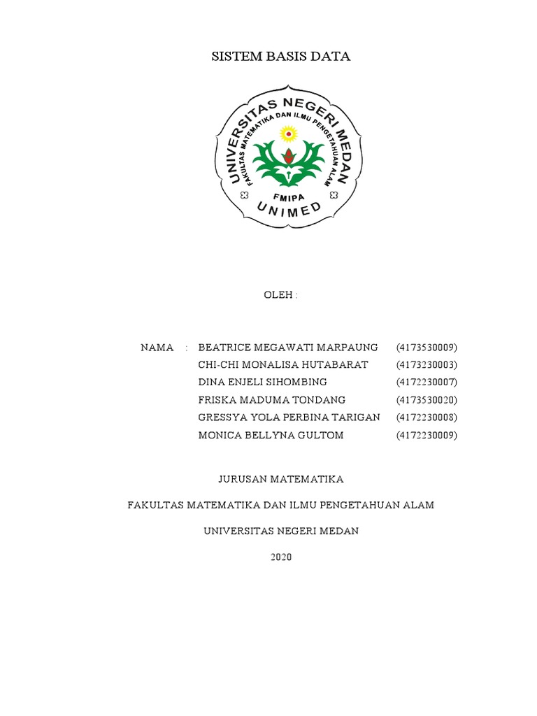 Jurnal I & II SBD | PDF