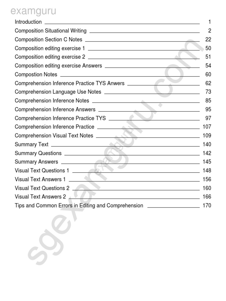 O Level English Notes Final | Download Free PDF | Essays | Question