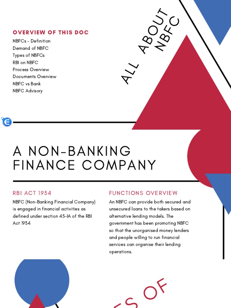 How To Register NBFC in India - NBFC Registration Online | PDF