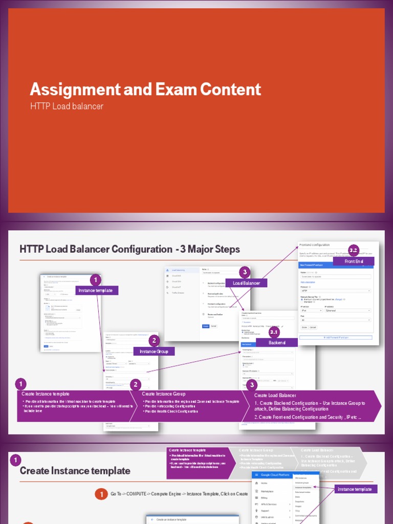 Assignment and Exam Content | PDF | Load Balancing (Computing) | Booting