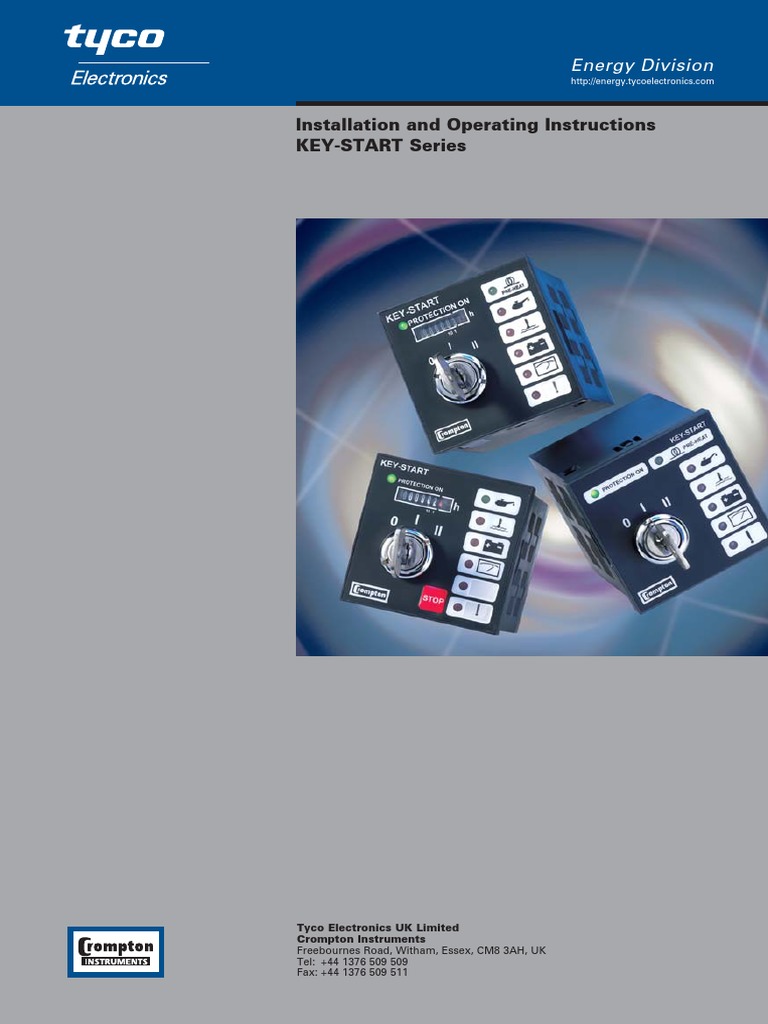 Installation and Operating Instructions KEY-START Series: Energy ...