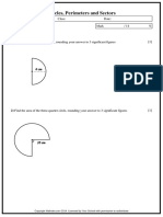 Form 1 Mathematics Notes | PDF | Area | Fraction (Mathematics)
