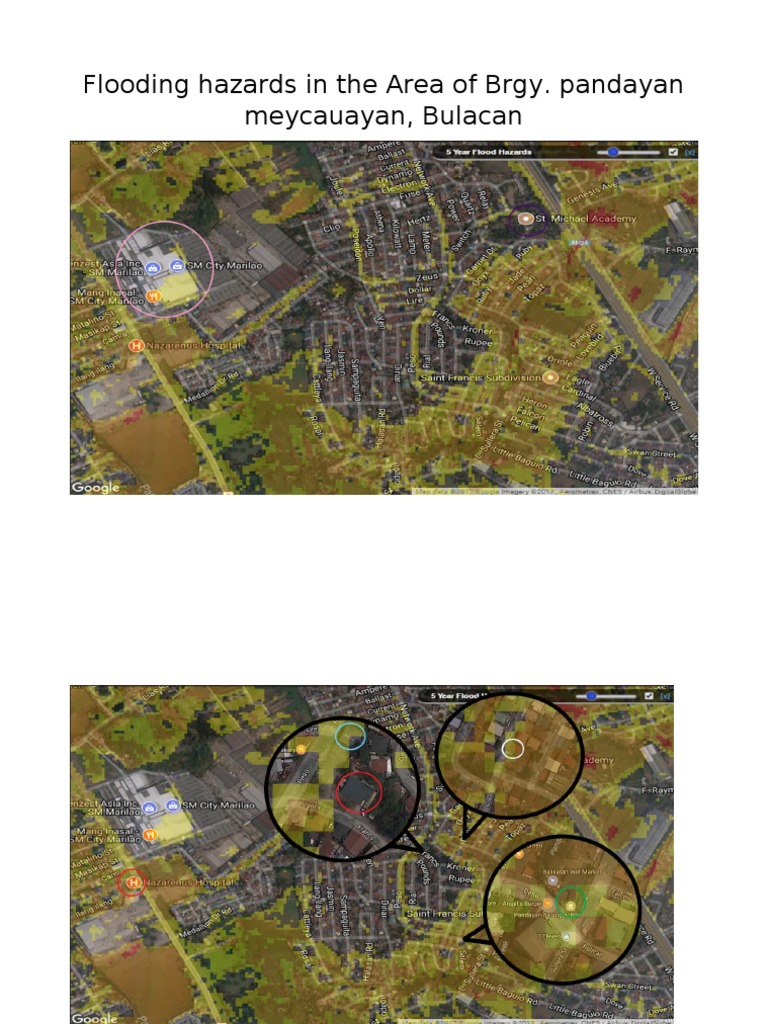 Brgy. Pandayan Flood Risk Map | PDF