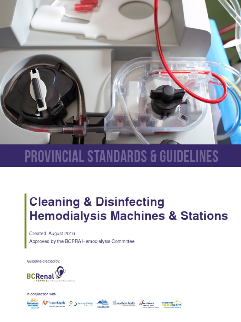 Cleaning and Disinfecting Hemodialysis Machines and Stations | PDF ...