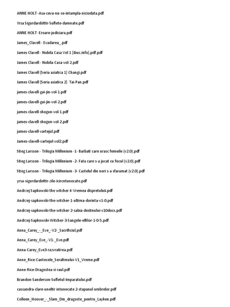 CARTIi | PDF | Novels