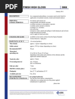 CA8800 Polyurethane Topcoat Series | PDF | Physical Sciences | Materials
