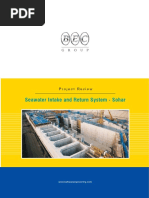 Sea Water Intake System Overview | PDF | Water Supply Network | Sea