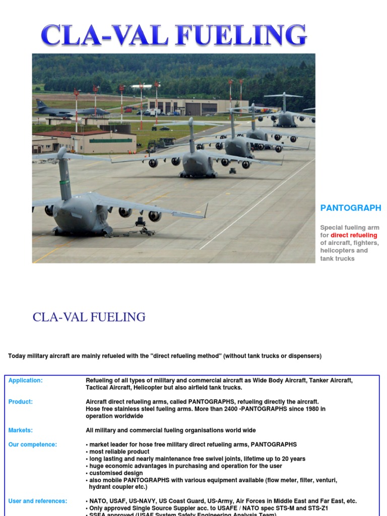 Pantographs Aviation Fueling Arms | PDF | Aerial Refueling | United ...