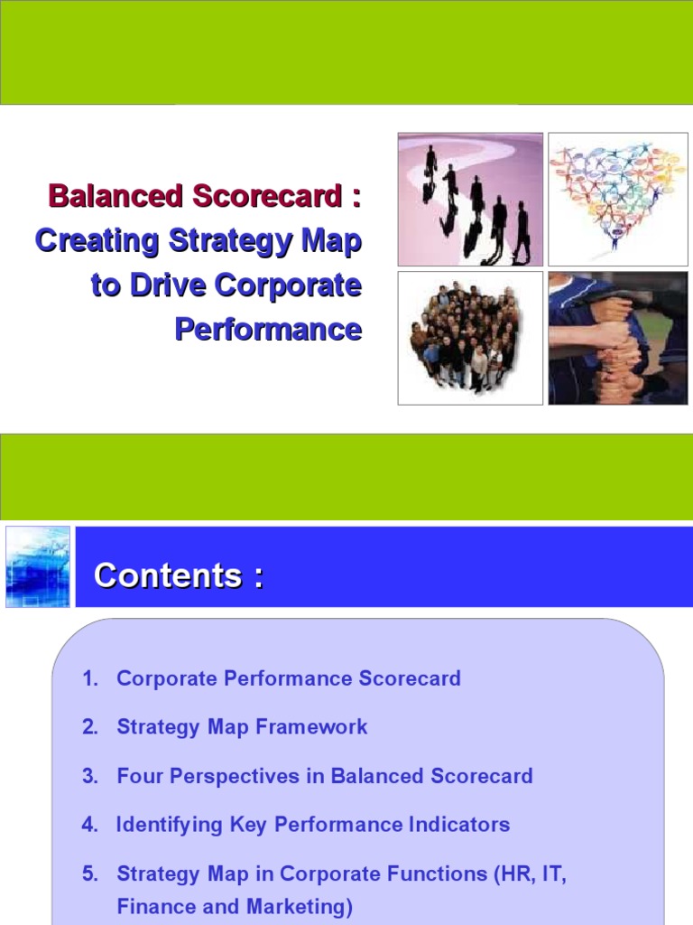 Balanced Scorecard:: Balanced Scorecard: Creating Strategy Map To Drive ...