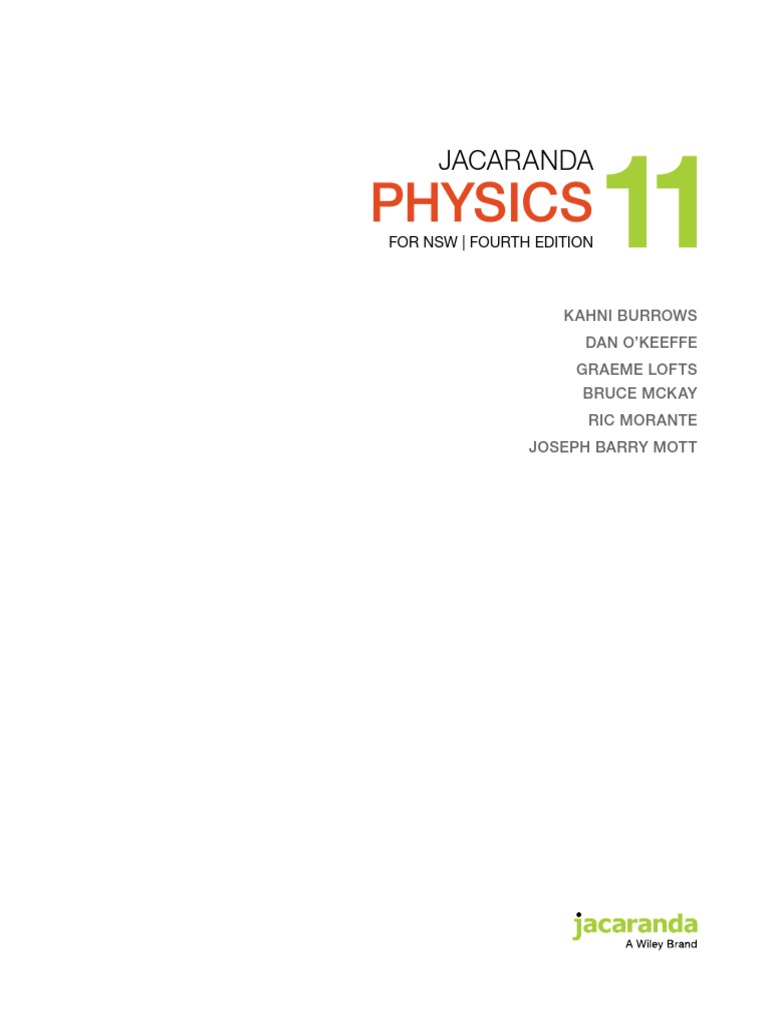 Jacaranda PHYSICS - 11 - 4E - Book PDF | PDF | International System Of ...
